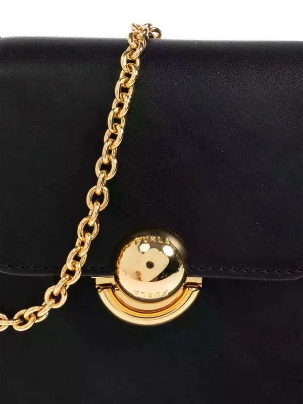 Furla Chain-strap Flap Bag - Black