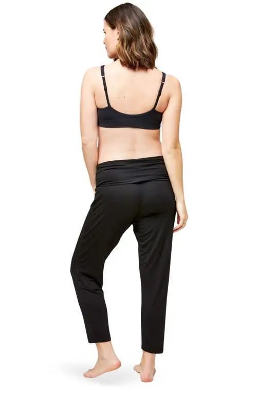 NOM MATERNITY Maternity Lounge Pants - Black