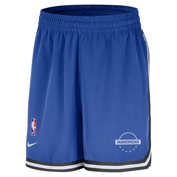 Nike Dallas Mavericks Dna Dri-fit Nba 6" Uv Woven Shorts - Blue