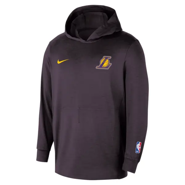 Nike Los Angeles Lakers Restore Nba Lightweight Pullover Hoodie - Black