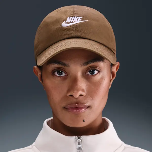 Nike Club Unstructured Futura Wash Cap - Brown