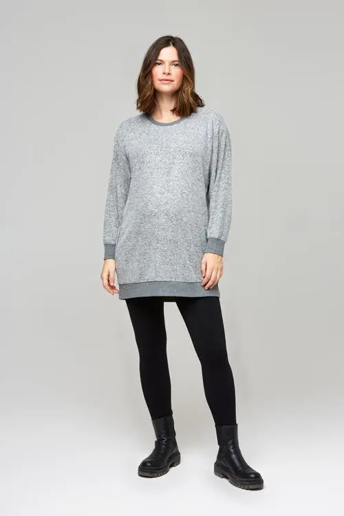 NOM MATERNITY Maternity & Nursing Hooded Sweatshirt