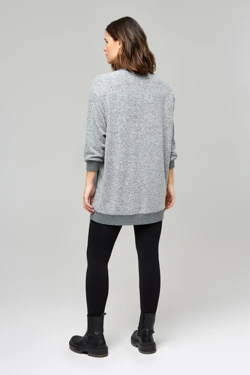 NOM MATERNITY Maternity & Nursing Hooded Sweatshirt