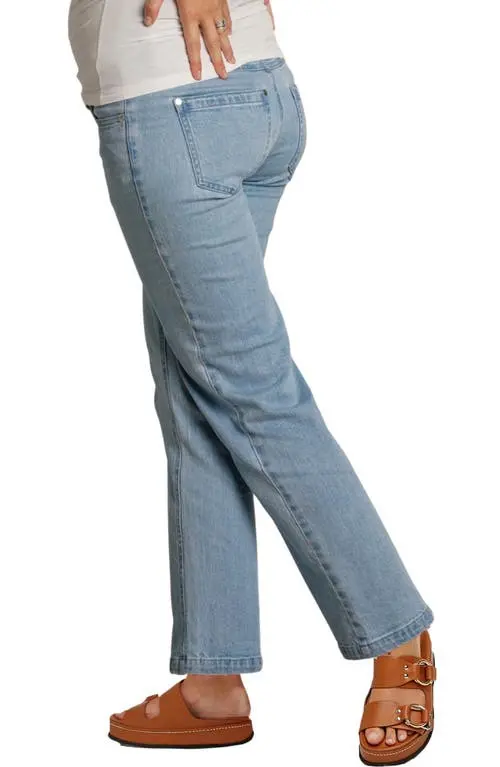 NOM MATERNITY Hailey Straight-leg Maternity Jeans