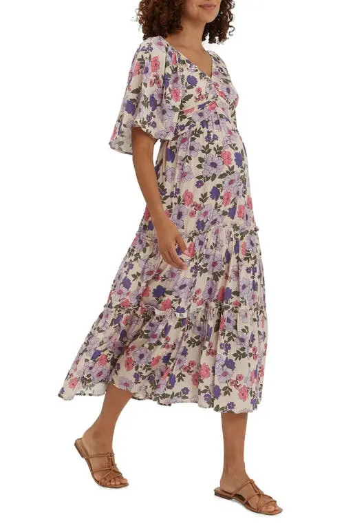 NOM MATERNITY Gracie Maternity & Nursing Dress