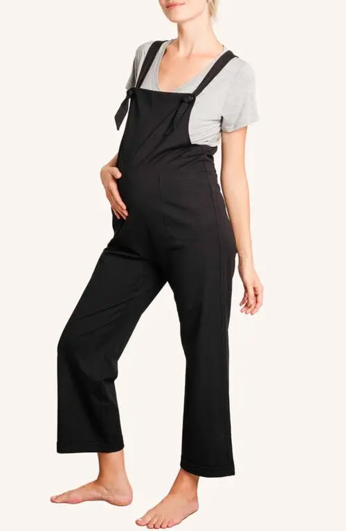 NOM MATERNITY Imogen Knit Maternity Overalls