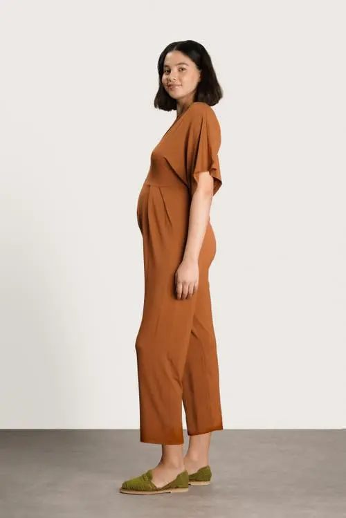NOM MATERNITY Filipa Maternity & Nursing Jumpsuit