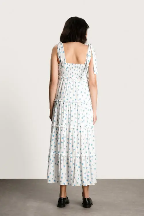 NOM MATERNITY Mara Maternity & Nursing Maxi Dress