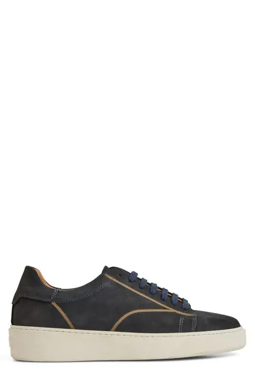 Bruno Magli Matteo Leather Sneakers - Navy Nubuck