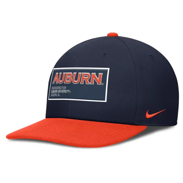 Nike Auburn On-field Pro Dri-fit College Adjustable Cap - Blue