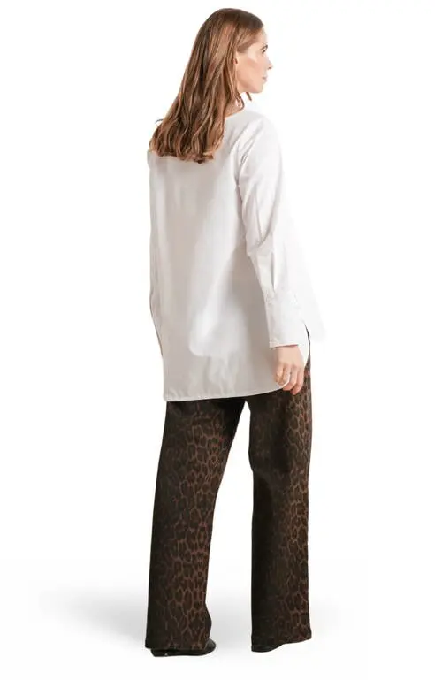 NOM MATERNITY Slouch Under-bump Boyfriend Jeans