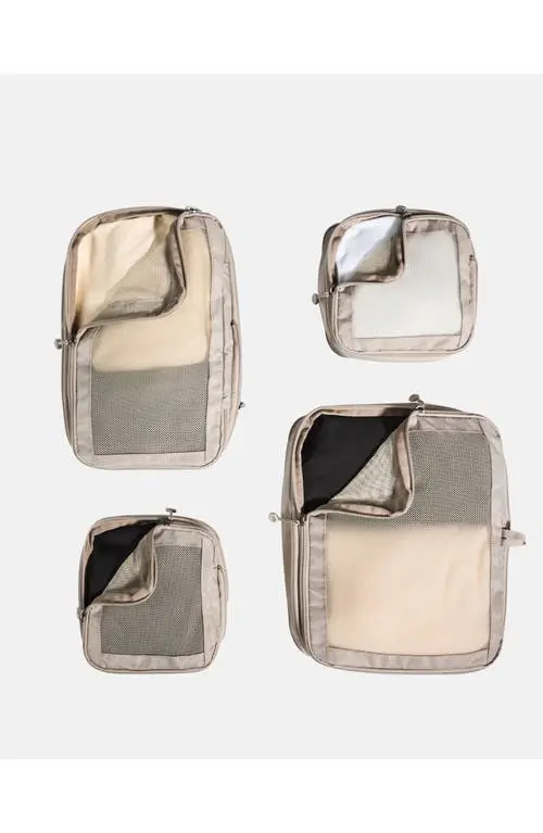 ANTLER Chelsea Packing Cube 4-pack - Taupe
