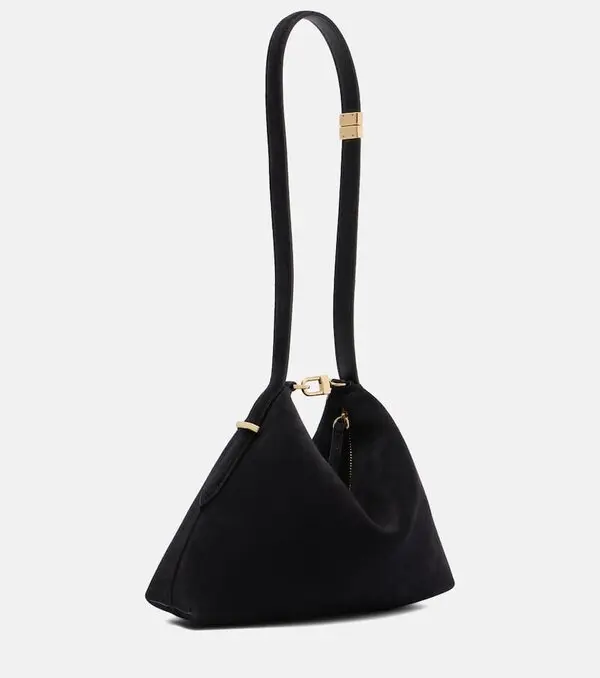TOTEME Scoop Mini Leather Clutch - Black