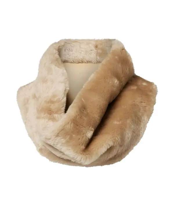 TOTEME Shearling Scarf - Beige