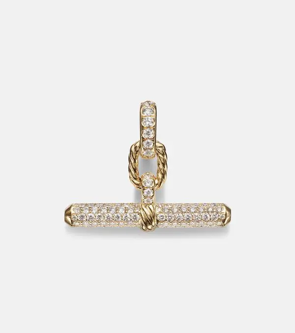 David Yurman Dy Madison® 18kt Pendant With Diamonds - Gold