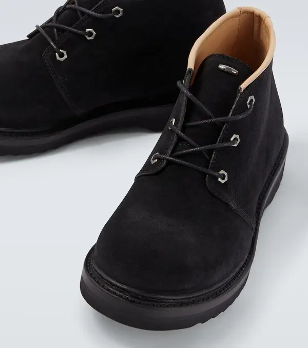 Our Legacy Chukka Suede Boots - Black