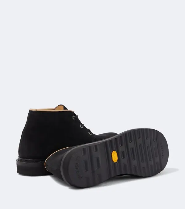 Our Legacy Chukka Suede Boots - Black