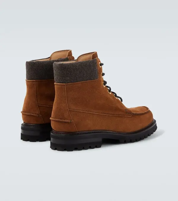 Church's Padstow Suede Lace-up Boots