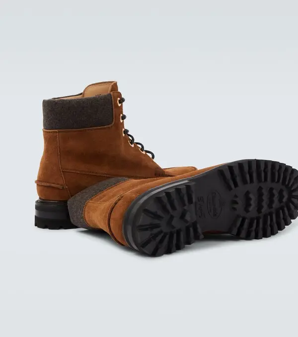 Church's Padstow Suede Lace-up Boots