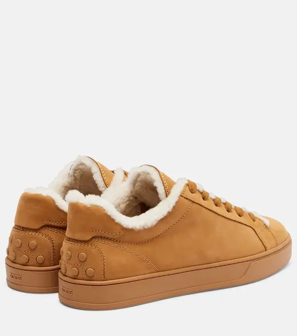 TOD'S Suede Sneakers - Brown