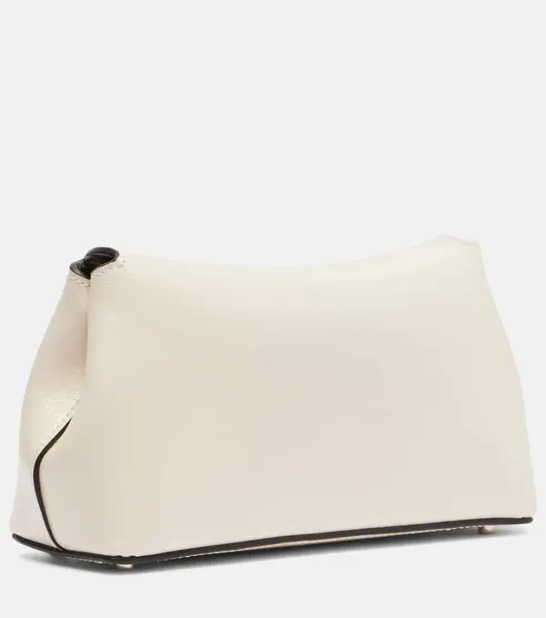TOTEME T-lock Mini Leather Clutch