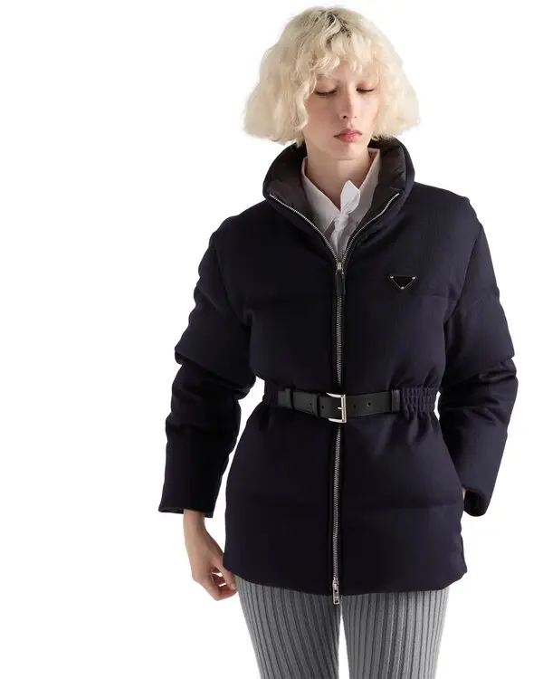 Prada Down Jacket - Blue