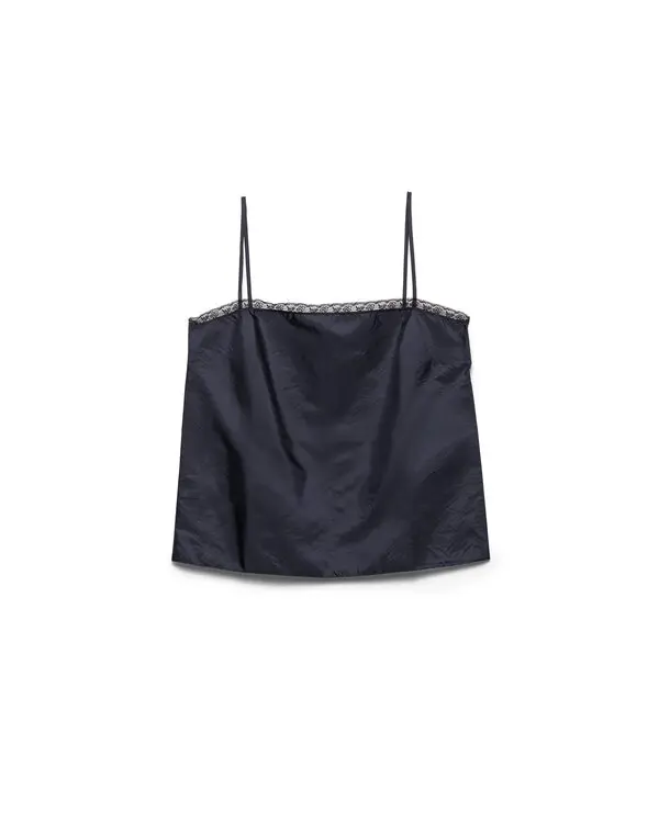 Prada Lightweight Re-nylon Top - Blue