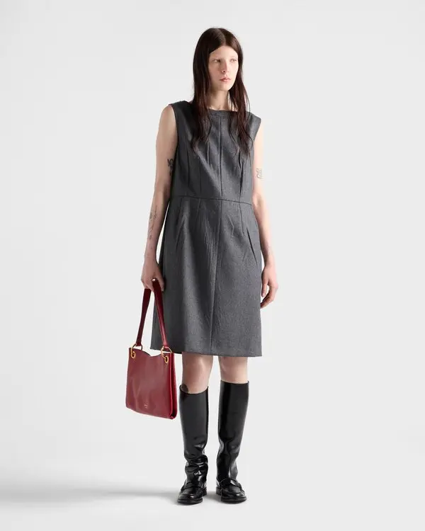 Prada - Flannel Dress