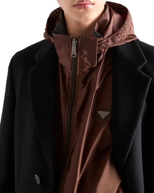 Prada Re-nylon Reversible Jacket - Brown