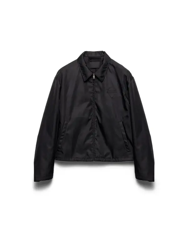 Prada Re-nylon Blouson Jacket - Black