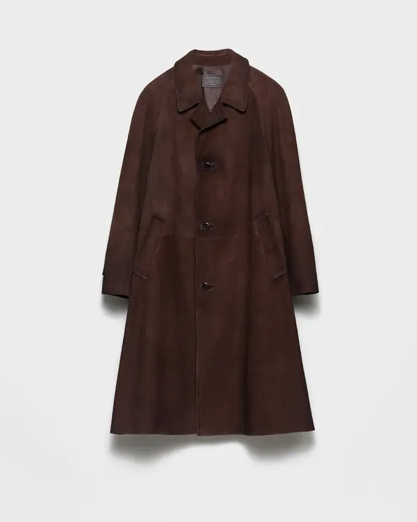 Prada Suede Overcoat