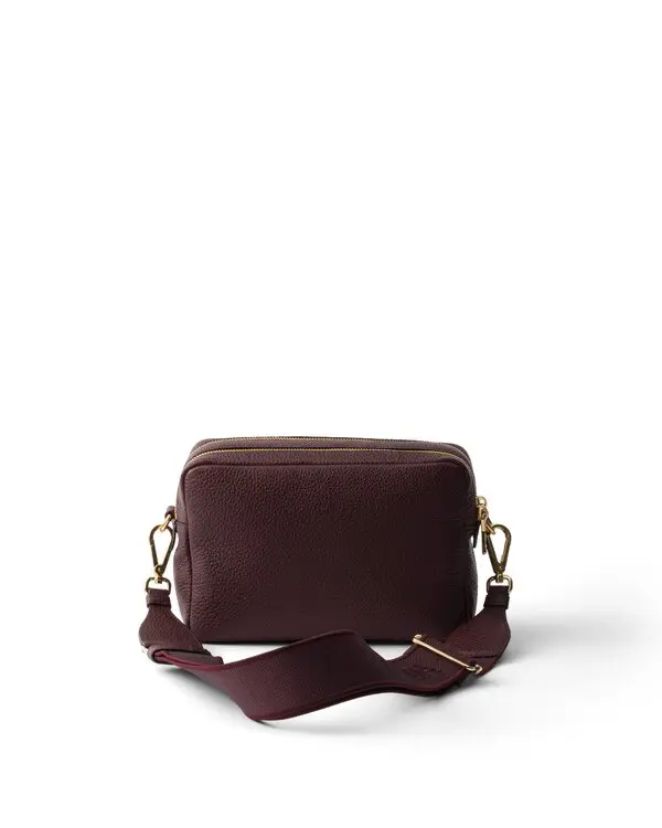Prada Leather Shoulder Bag - Red