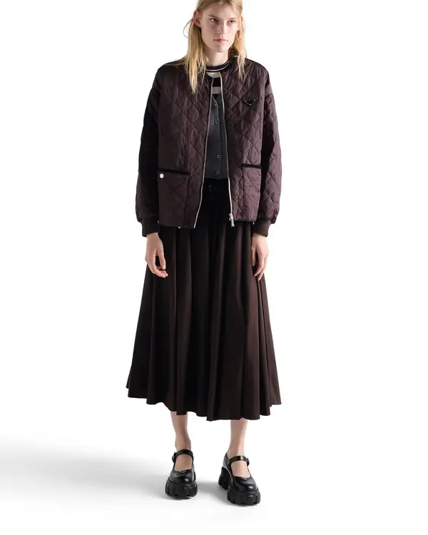 Prada Brushed Leather Monolith Mary Janes