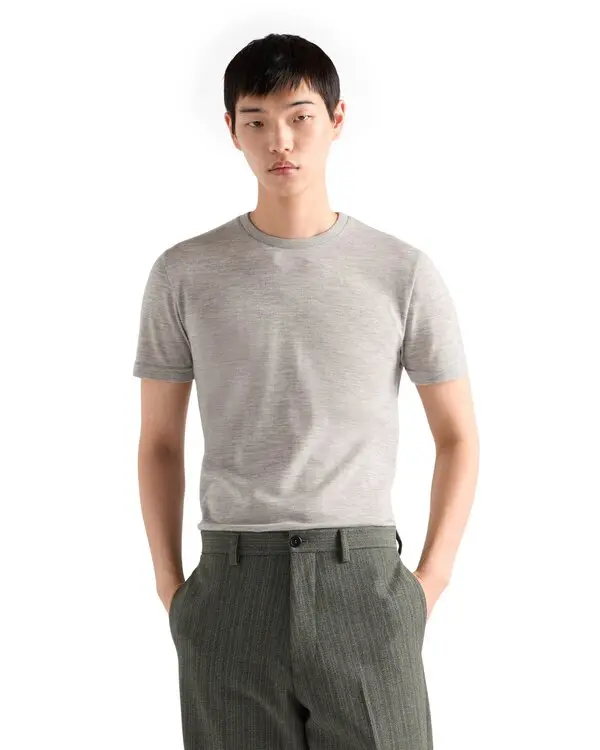 Prada Oversized Cashmere T-shirt