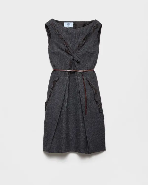 Prada Shetland Wool Dress