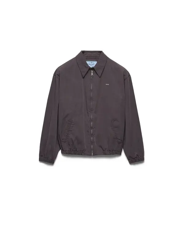 Prada Gabardine Blouson Jacket - Grey