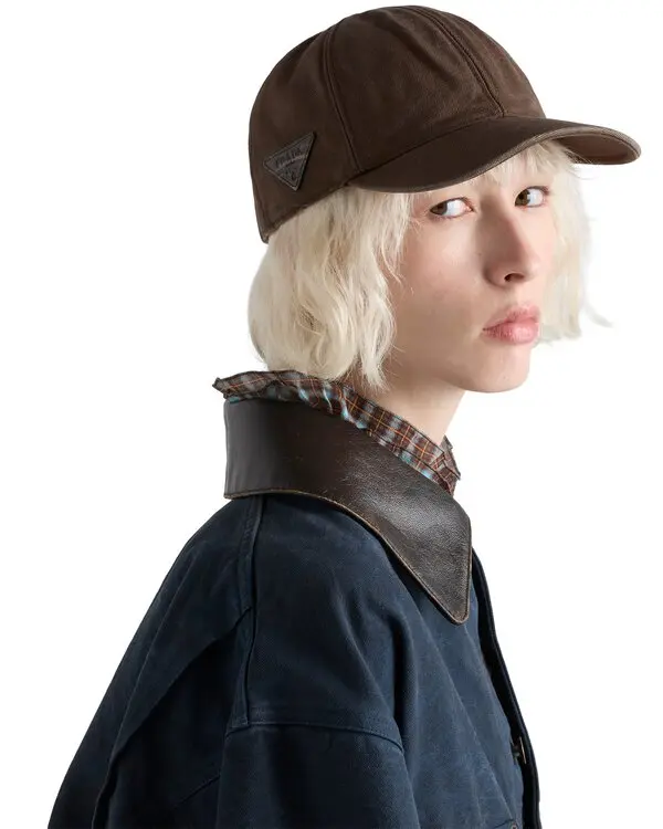 Prada Cotton Baseball Cap