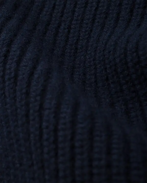 Prada Wool And Cashmere Knit Hood - Blue