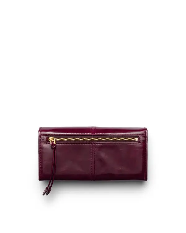 Prada Large Leather Wallet - Red