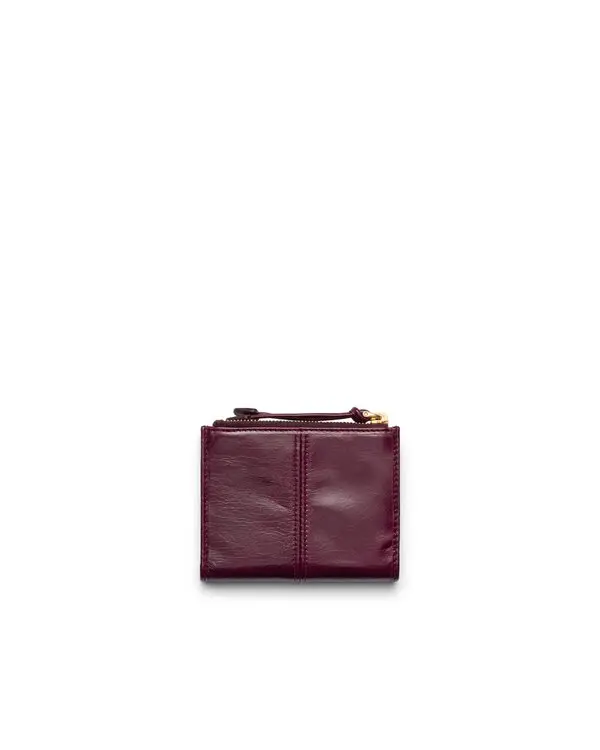 Prada Small Leather Wallet - Red