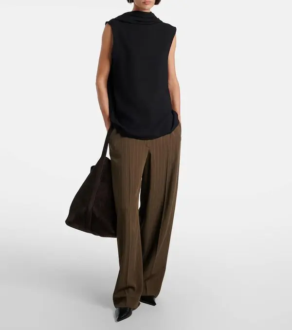 TOTEME Knitted Top - Black