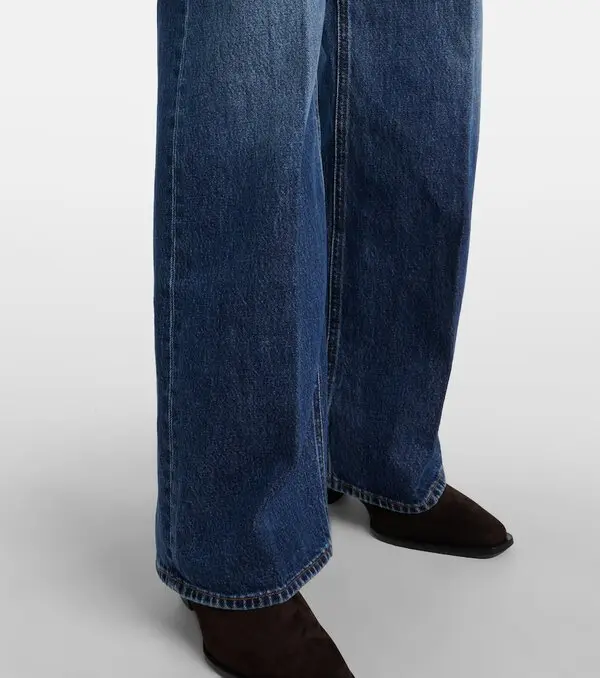 TOTEME High-rise Wide-leg Jeans