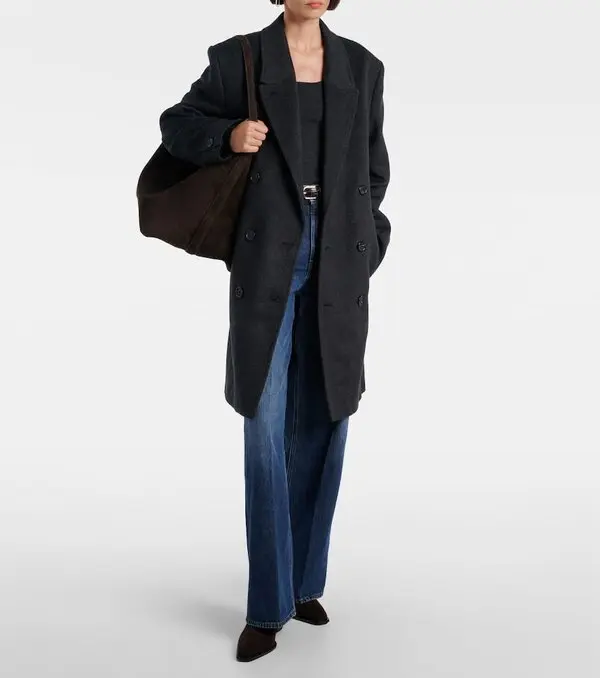 TOTEME High-rise Wide-leg Jeans
