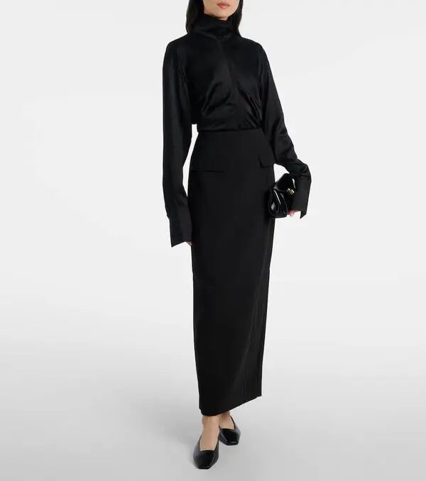 TOTEME High-rise Pencil Skirt