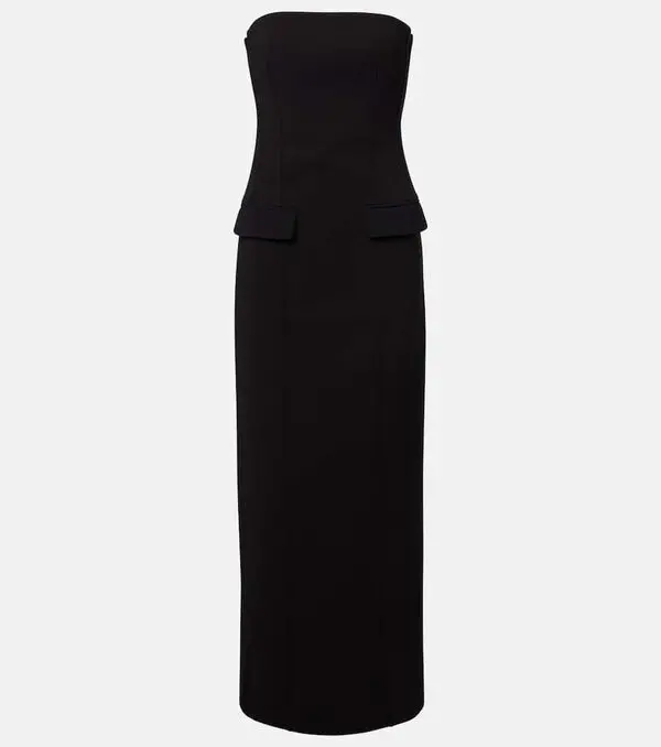 TOTEME Bustier Dress - Black
