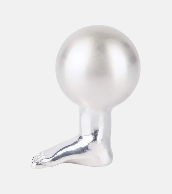 NATALIA CRIADO Plated Brass Paperweight - Silver