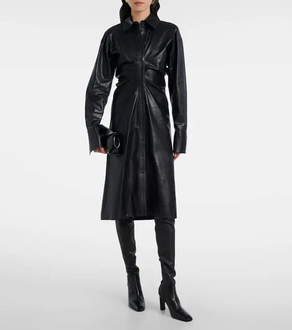 TOTEME Leather Over-the-knee Boots