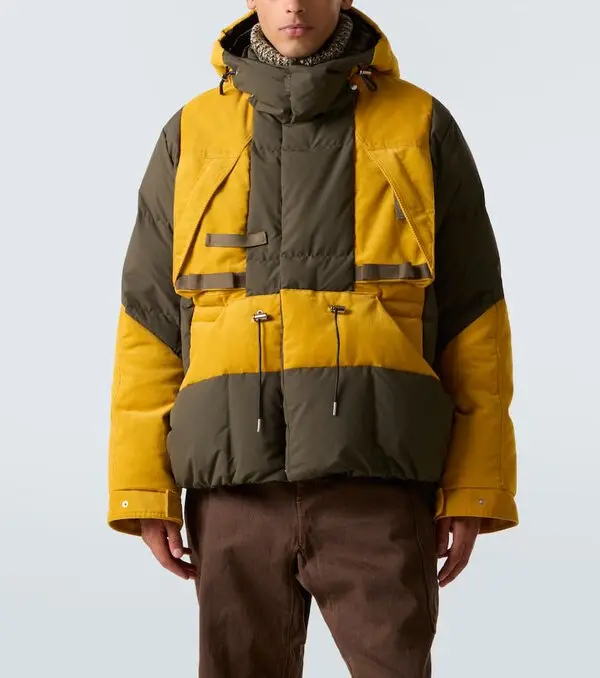 Sacai Colorblock Down Jacket