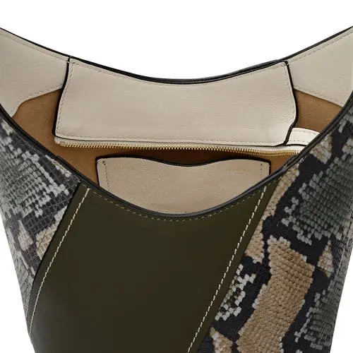 RADLEY Beaton Close Patchwork Ziptop Crossbody Bag - Pine Needle
