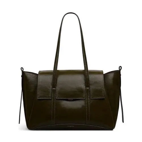 RADLEY The Chancery High Shine Flapover Shoulder Bag